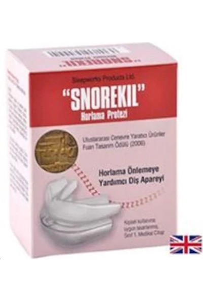 Snorekil Horlama Protezi Horlama Önleyici Snorekil Horlama Protezi Horlama Önleyici