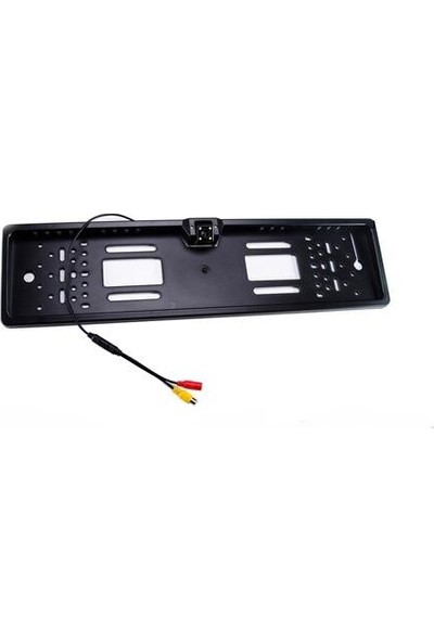 Yukka Siyah LED Kamera Plakalık