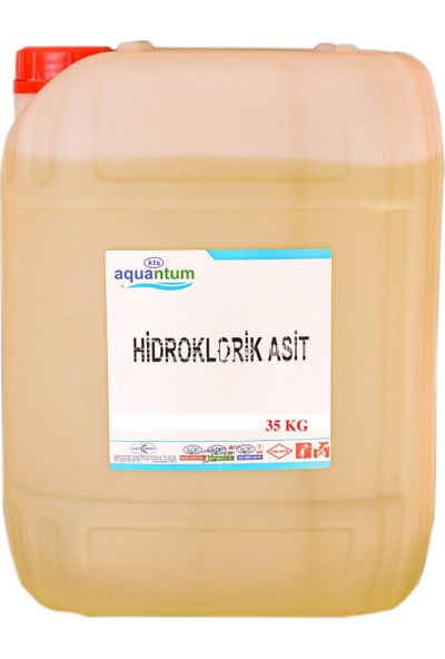 Aquantum Aquantum 35 kg Hidroklorik Asit 100 Temizler – Kir Çözer