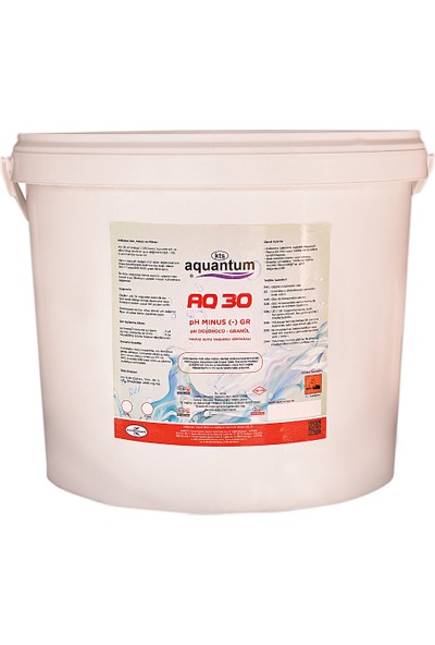 Aquantum Aquantum 10 kg Ph Düşürücü Granül ( Toz )