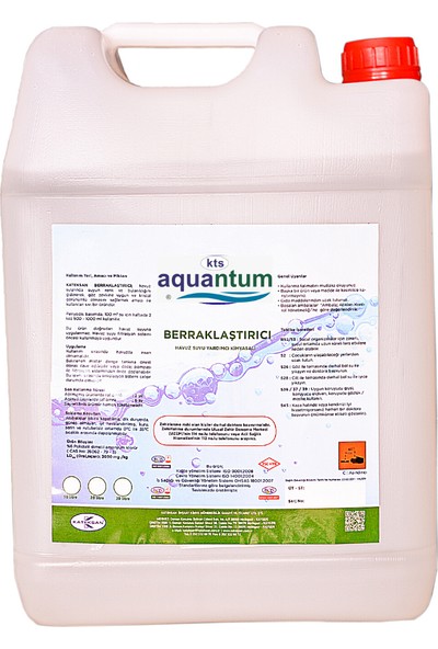 Aquantum Aquantum 10 kg Parlatıcı - Berraklaştırıcı