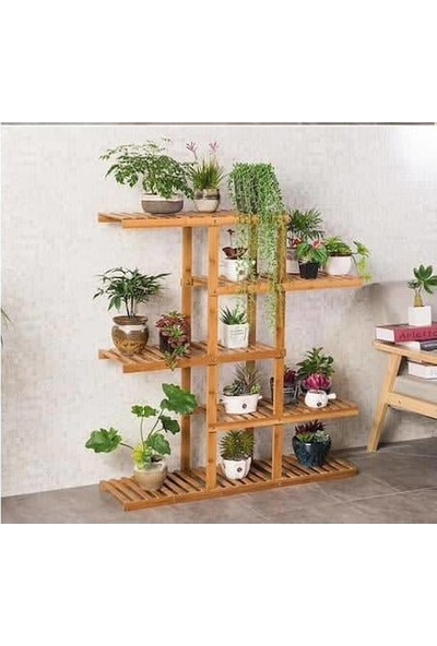 Doruk Dekor Saksı Sehpası - 8