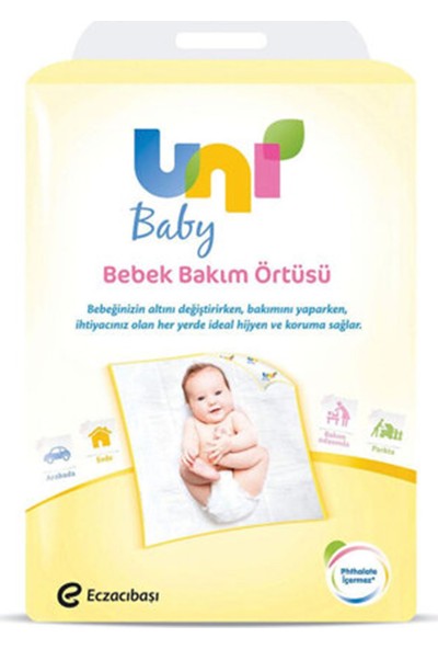 Uni Baby Bebek Bakım Örtüsü
