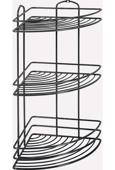 Vip Home Concept Metal Banyo Rafı 3 Katlı