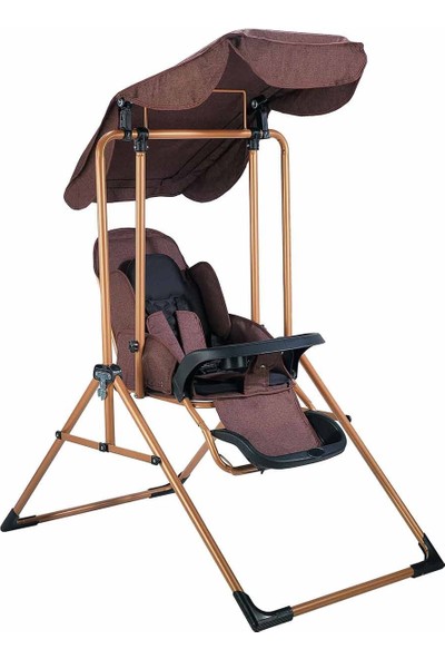 Ümit Bisiklet Ümit Lüks Yatarlı Salıncak Kahverengi