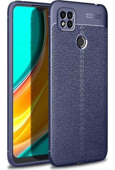 Case 4U Xiaomi Redmi 9C Kılıf Darbeye Dayanıklı Lüks Arka Kapak Niss Lacivert Case 4U Xiaomi Redmi 9C Kılıf Darbeye Dayanıklı Lüks Arka Kapak Niss Lacivert