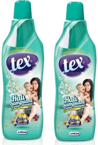 Tex Halı Şampuanı Matik 1 lt X 2