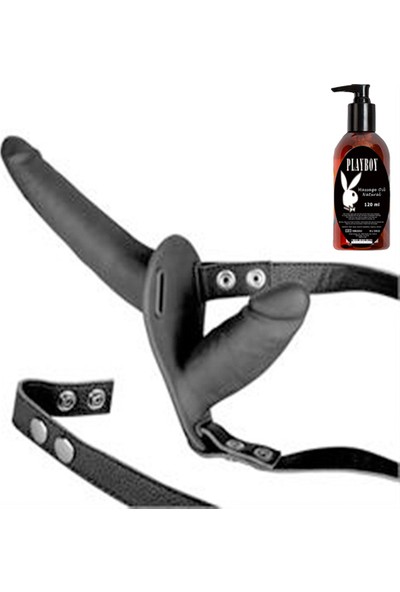 Nmc Aşk Companion Çift Taraflı Belden Bağlamalı Protez Penis Siyah ve Playboy Masaj Yağı Nmc Aşk Companion Çift Taraflı Belden Bağlamalı Protez Penis Siyah ve Playboy Masaj Yağı