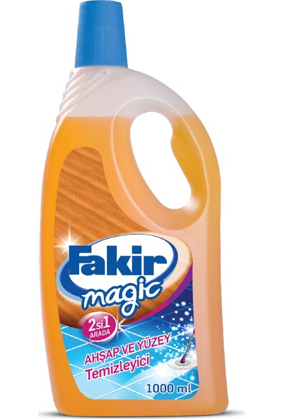 Fakir Magic 2'si 1 Arada Ahşap ve Yüzey Temizleyici 1 L