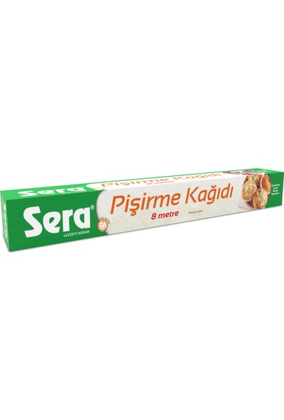 Sera Yağlı Pişirme Kağıdı 8 mt Sera Yağlı Pişirme Kağıdı 8 mt