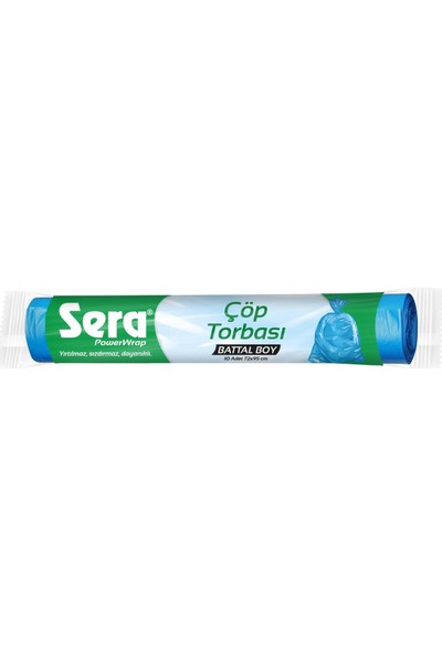 Sera Çöp Torbası Battal Boy 10 Adet Sera Çöp Torbası Battal Boy 10 Adet