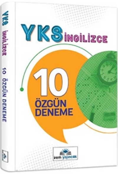 İrem Yayıncılık 12.sınıf YKS İngilizce 10 Özgün Deneme