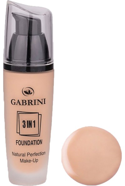 Gabrını Fondöten & 3 In 1 Foundation Natural Perfection Make Up Gabrını Fondöten & 3 In 1 Foundation Natural Perfection Make Up
