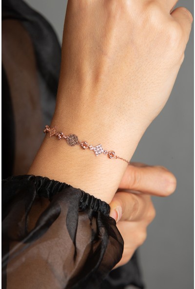 Elika Silver Kadın 925 Ayar Gümüş Bileklik