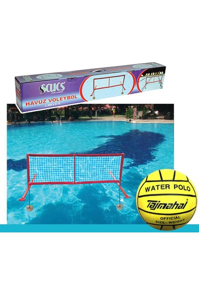 Scucs Havuz Voleybolu Havuz Voleybol Filesi Su Topu Scucs Havuz Voleybolu Havuz Voleybol Filesi Su Topu