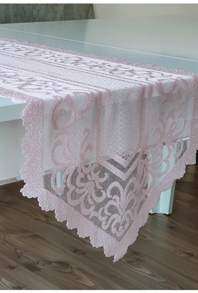 Osmanlı Desene Örme Runner Örtüsü 40X140 Osmanlı Desene Örme Runner Örtüsü 40X140