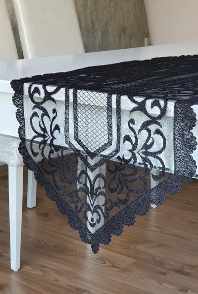 Osmanlı Desene Örme Runner Örtüsü 40X140 Osmanlı Desene Örme Runner Örtüsü 40X140