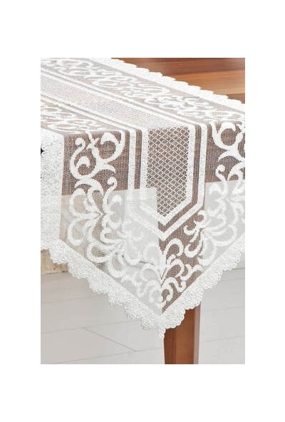 Osmanlı Desene Örme Runner Örtüsü 40X140 Osmanlı Desene Örme Runner Örtüsü 40X140