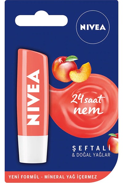 Nivea Şeftali Dudak Bakım Kremi 4,8 gr