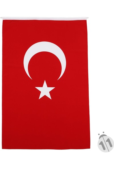 BAYRAKAL Türk Bayrağı Alpaka Kumaş 100 x 150 cm