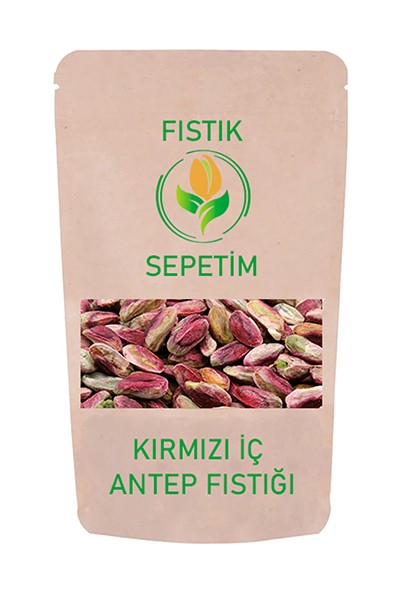Fıstık Sepetim Kırmızı Iç Antep Fıstığı 500 gr Fıstık Sepetim Kırmızı Iç Antep Fıstığı 500 gr