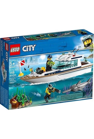 LEGO Lisanslı LEGO City Dalış Yatı LEGO Lisanslı LEGO City Dalış Yatı