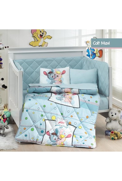 New Home Colt Mavi Bebek Nevresim Takımı