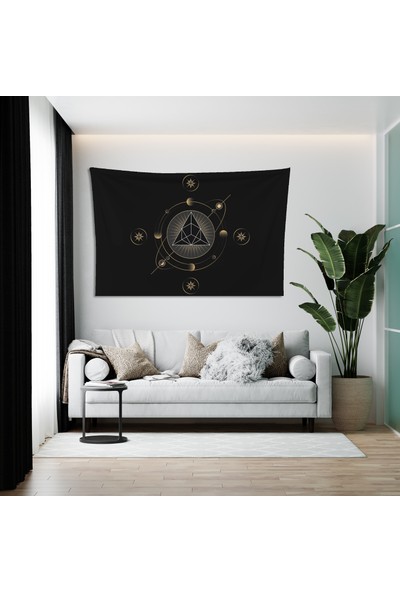 Vagonik Mistik Duvar Örtüsü Halısı 150 x 100 cm