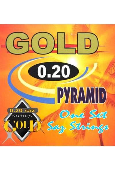 Gold Pyramid 0.20 Saz Bağlama Teli