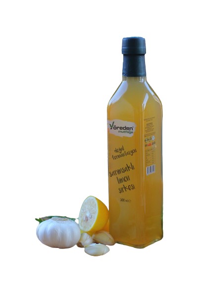 Yöreden Mutfağa Sarımsaklı Limonlu Sirke 500 ml Yöreden Mutfağa Sarımsaklı Limonlu Sirke 500 ml