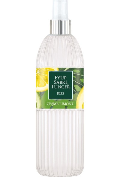 Eyüp Sabri Tuncer Sprey Çeşme Limonu Kolonyası Pet Şişe 150 ml Eyüp Sabri Tuncer Sprey Çeşme Limonu Kolonyası Pet Şişe 150 ml