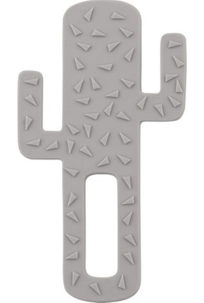 Oioi Kaktüs Diş Kaşıyıcı Gri