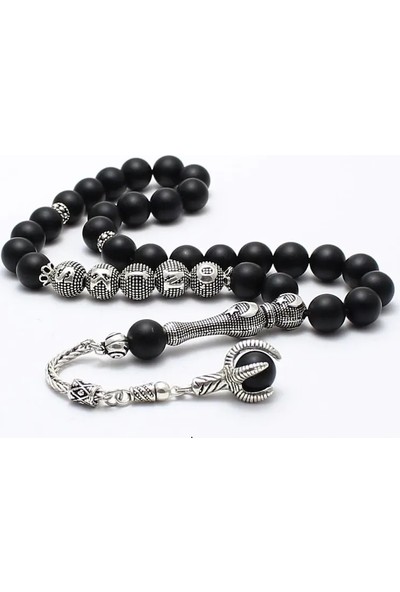 Ottoman Isme - Kişiye Özel Onix Doğal Taş Tesbih