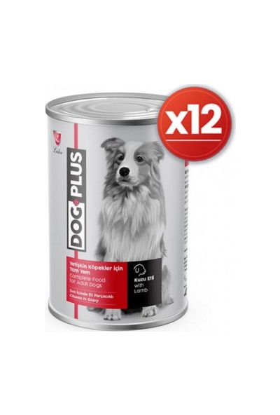 Dogplus Kuzu Etli Köpek Konservesi 415 gr x 12 Adet Dogplus Kuzu Etli Köpek Konservesi 415 gr x 12 Adet