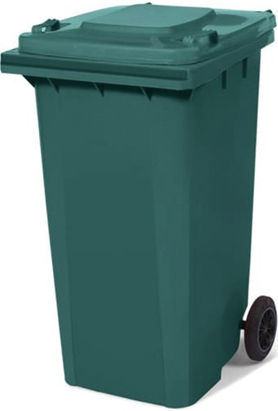 Romanoset Plastik Tekerlekli Atık ve Çöp Konteyneri Yeşil 240 lt Romanoset Plastik Tekerlekli Atık ve Çöp Konteyneri Yeşil 240 lt