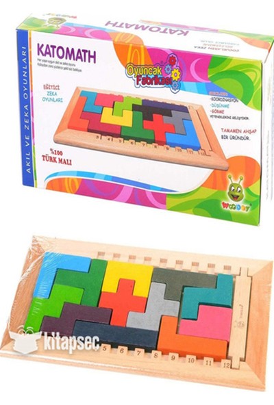 Karsan Woodoy Ahşap Katomath Zeka Oyunu
