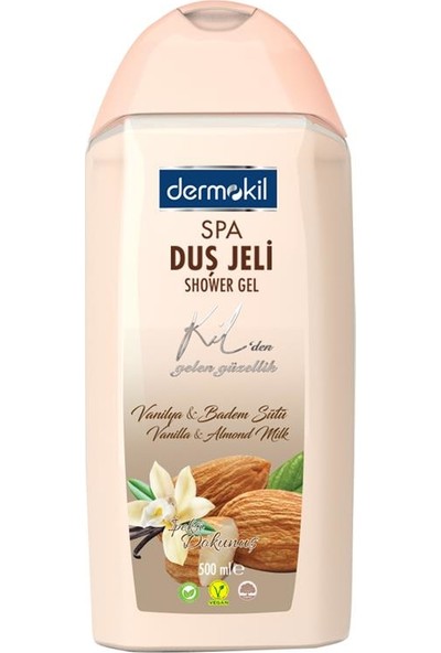Dermokil Therapy Badem ve Vaniya Duş Jeli 500 ml