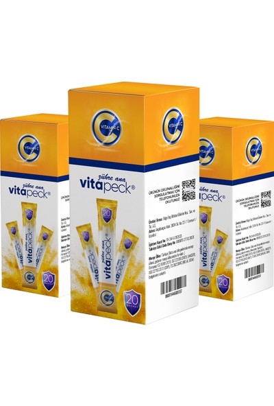 Zühre Ana Vitapeck Kara Mürver Beta Glukan Çinko Katkılı C Vitamini (1000 Mg) 3'lü Paket Zühre Ana Vitapeck Kara Mürver Beta Glukan Çinko Katkılı C Vitamini (1000 Mg) 3'lü Paket