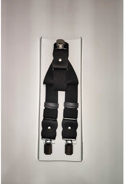 Mert Giyim Siyah Barista Pantolon Askısı