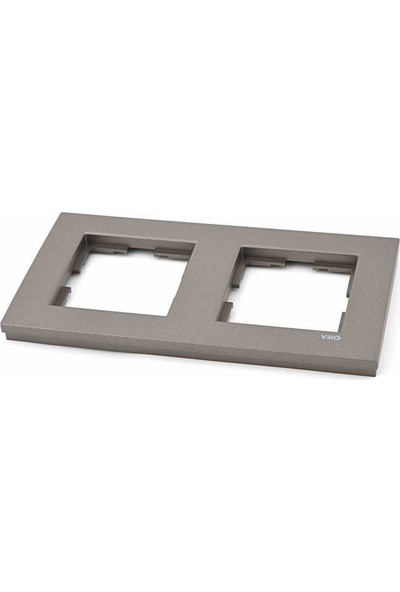 Viko Novella Antrasit Ikili Çerçeve