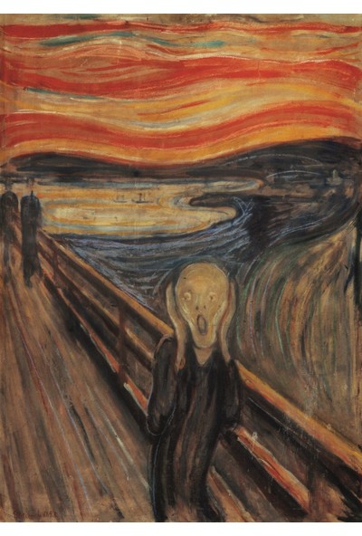 Clementoni 1000 Parça Çığlık Puzzle - Edvard Munch