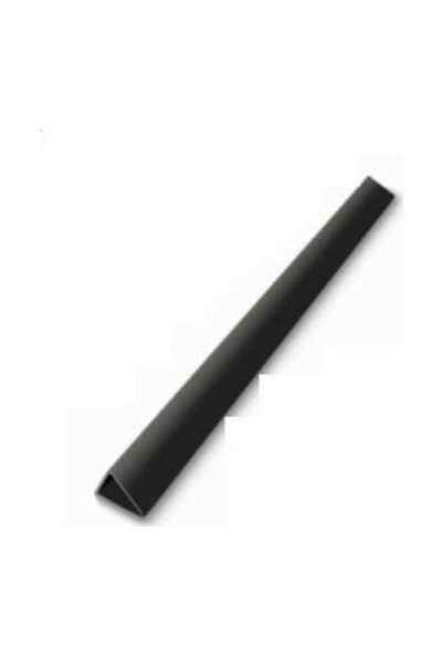 Lamiess 8mm Plastik Sırtlık Siyah 100'lü