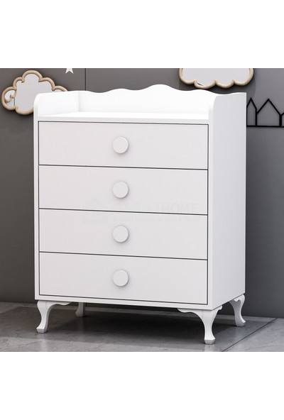 Garaj Home Şifonyer 4 Çekmeceli