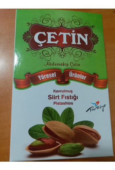 Çetin Siirt Yöresel Ürünler Ana Çatlak Siirt Fıstığı 1. Kalite 1 Kg Çetin Siirt Yöresel Ürünler Ana Çatlak Siirt Fıstığı 1. Kalite 1 Kg