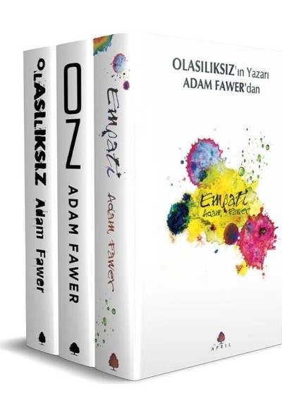 Adam Fawer Seti - 3 Kitap - Olasılıksız - Empati - Oz Adam Fawer Seti - 3 Kitap - Olasılıksız - Empati - Oz