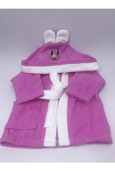 New Home Newhome Kadife Kapüşonlu Çocuk Bornozu New Home Newhome Kadife Kapüşonlu Çocuk Bornozu