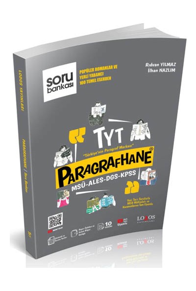 Lodos Yayınları TYT Paragrafhane Soru Bankası Lodos Yayınları TYT Paragrafhane Soru Bankası