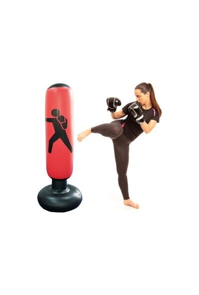 Deni Şişme Boks Standı