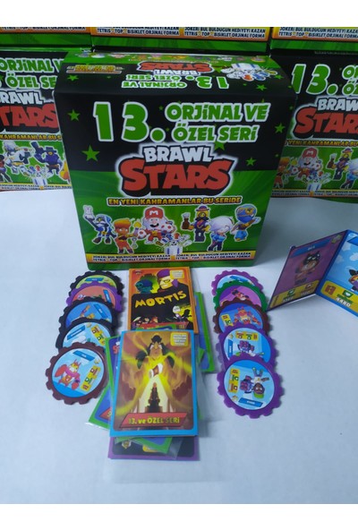Brawl Stars 13. Özel Seri 150'li Taso + 10 Adet Brawl Stars Kart Brawl Stars 13. Özel Seri 150'li Taso + 10 Adet Brawl Stars Kart