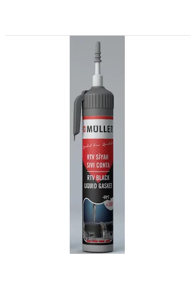 Müller Rtv Siyah Sıvı Conta 200 ml Müller Rtv Siyah Sıvı Conta 200 ml
